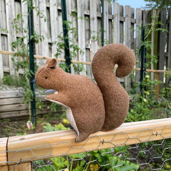 Stuffed Squirrel - Etsy