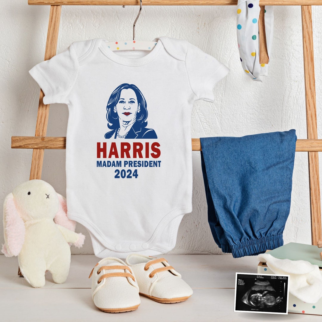 Kamala Harris for President Baby Onesie: future Voter Edition Harris ...