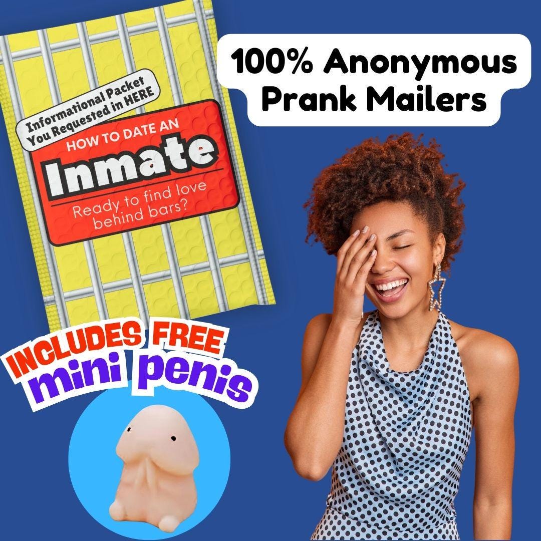 Prank Package How to Date an Inmate Gag Gift, Practical Jokes, Revenge ...