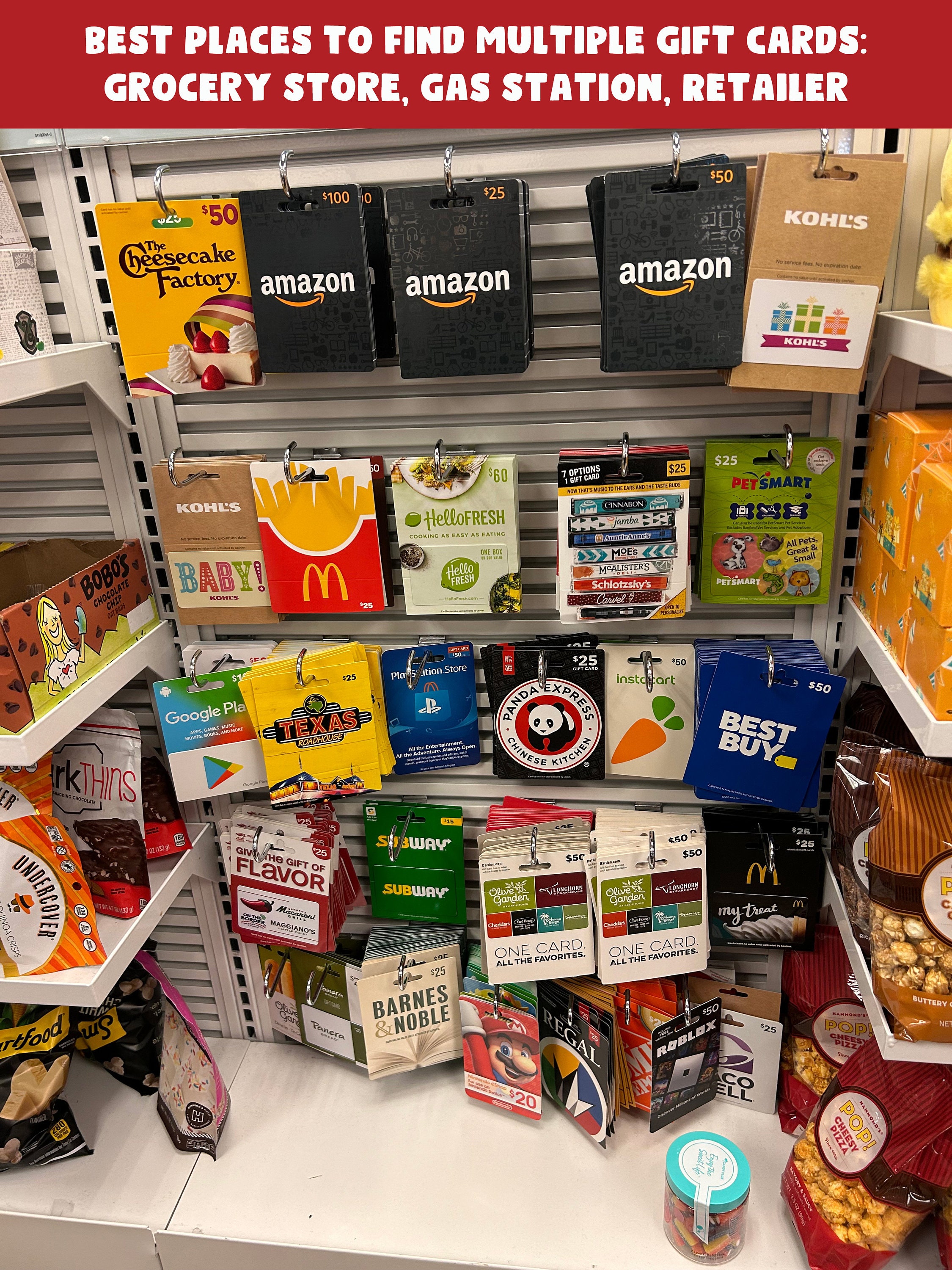 Gift Card Holder - Gas Gift Card - Add to Any of the Other Gift Card ...
