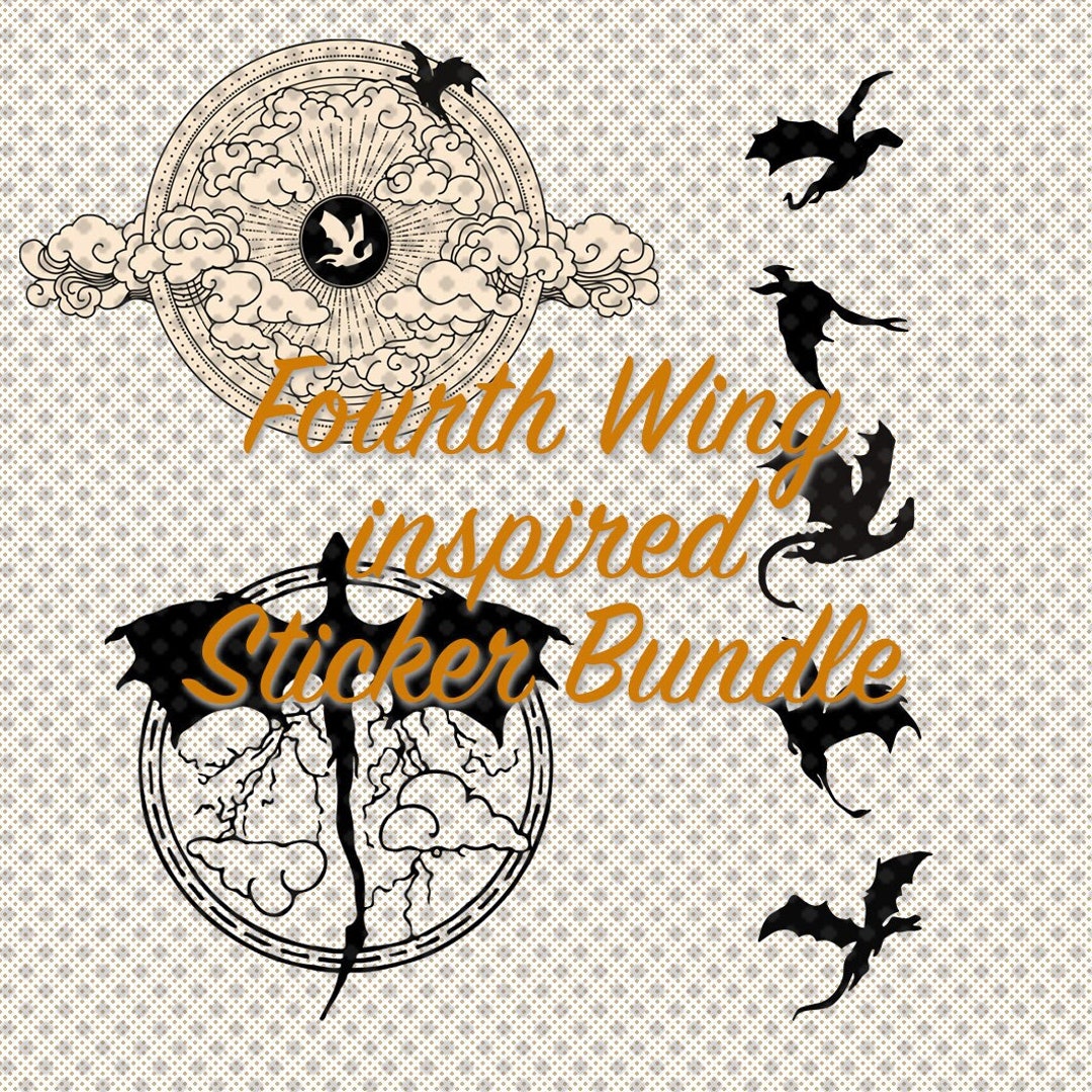 Fourth Wing Inspired Digital Print Digital Download Png & Svg - Etsy