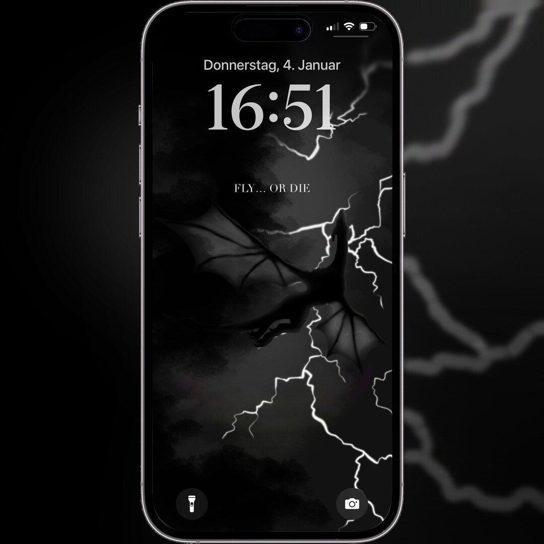 Fourth Wing Inspired Wallpaper iPhone Wallpapers - Etsy