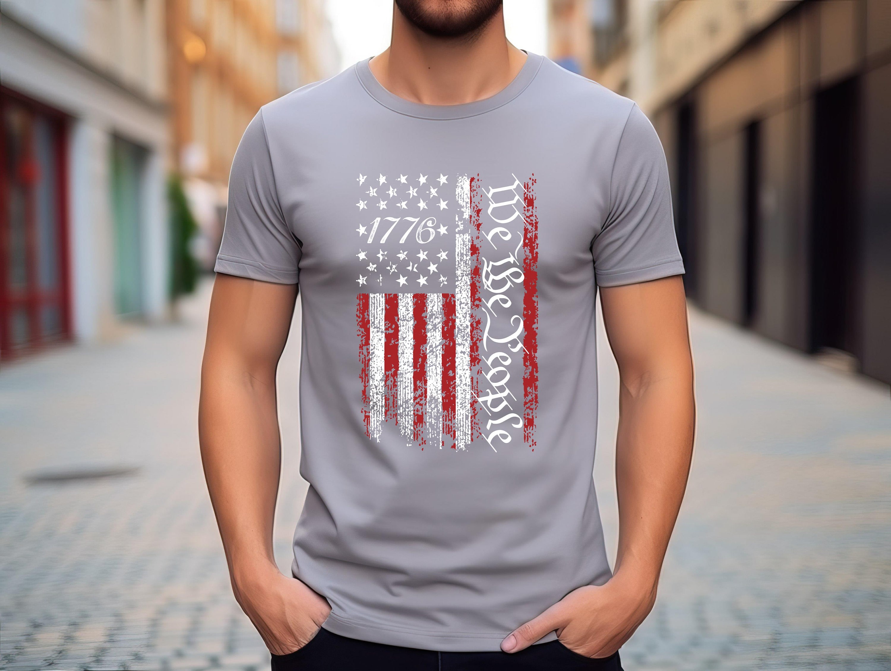 1776 We the People American Flag Shirt, We the People Shirt, Patriotic ...