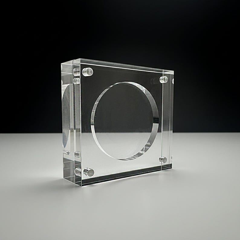 Magnetic Acrylic Coin Display Slab – 40mm / 45mm / 52mm - Etsy