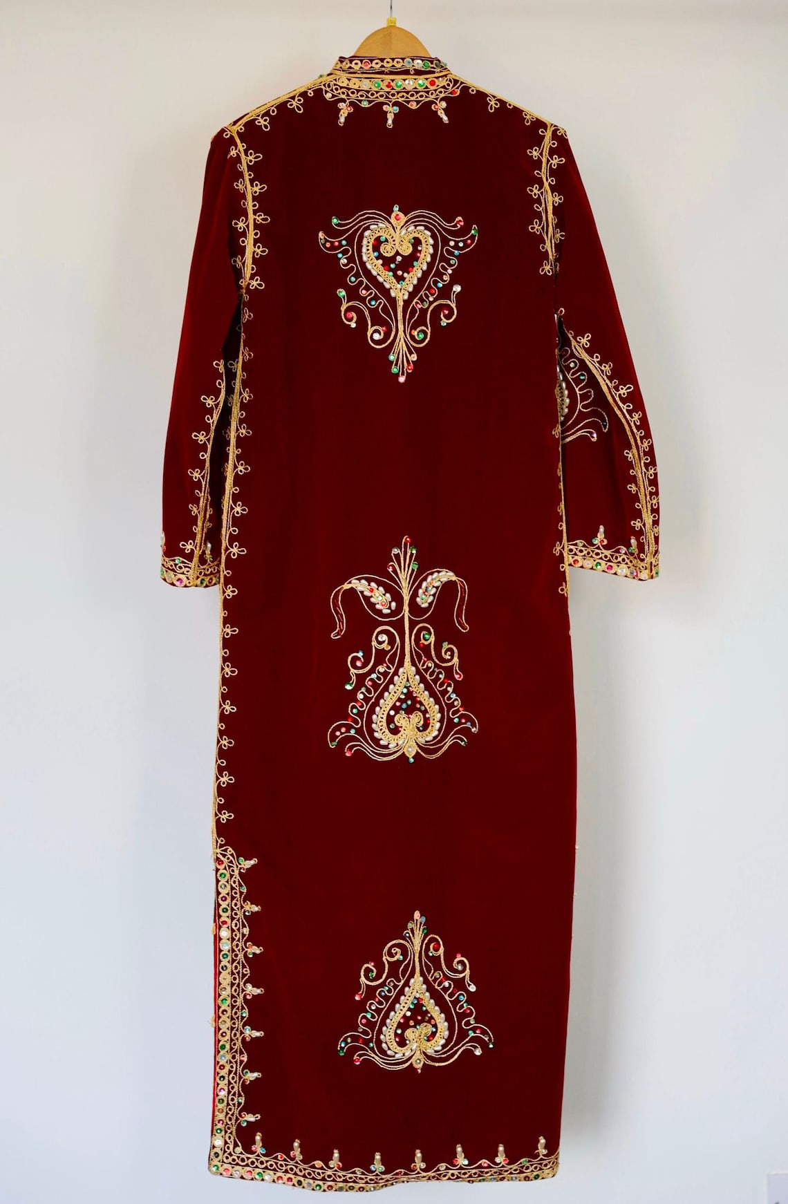 Caftan Dress "bindalli"-"thousand Branches" Oriental Traditions - Etsy