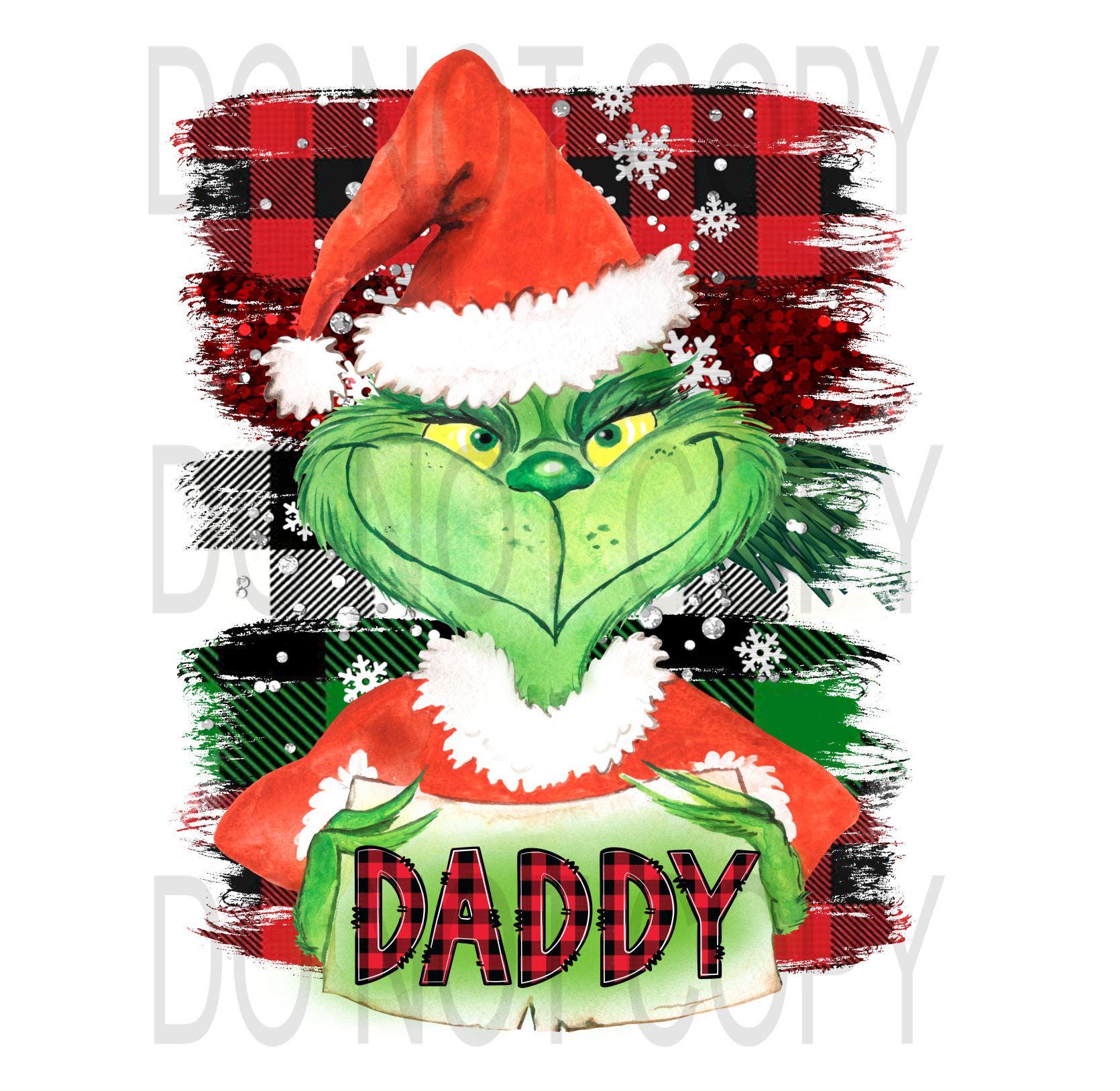 Sublimation Transfer Ready to Press/grinch Family/baby/brother/sister ...