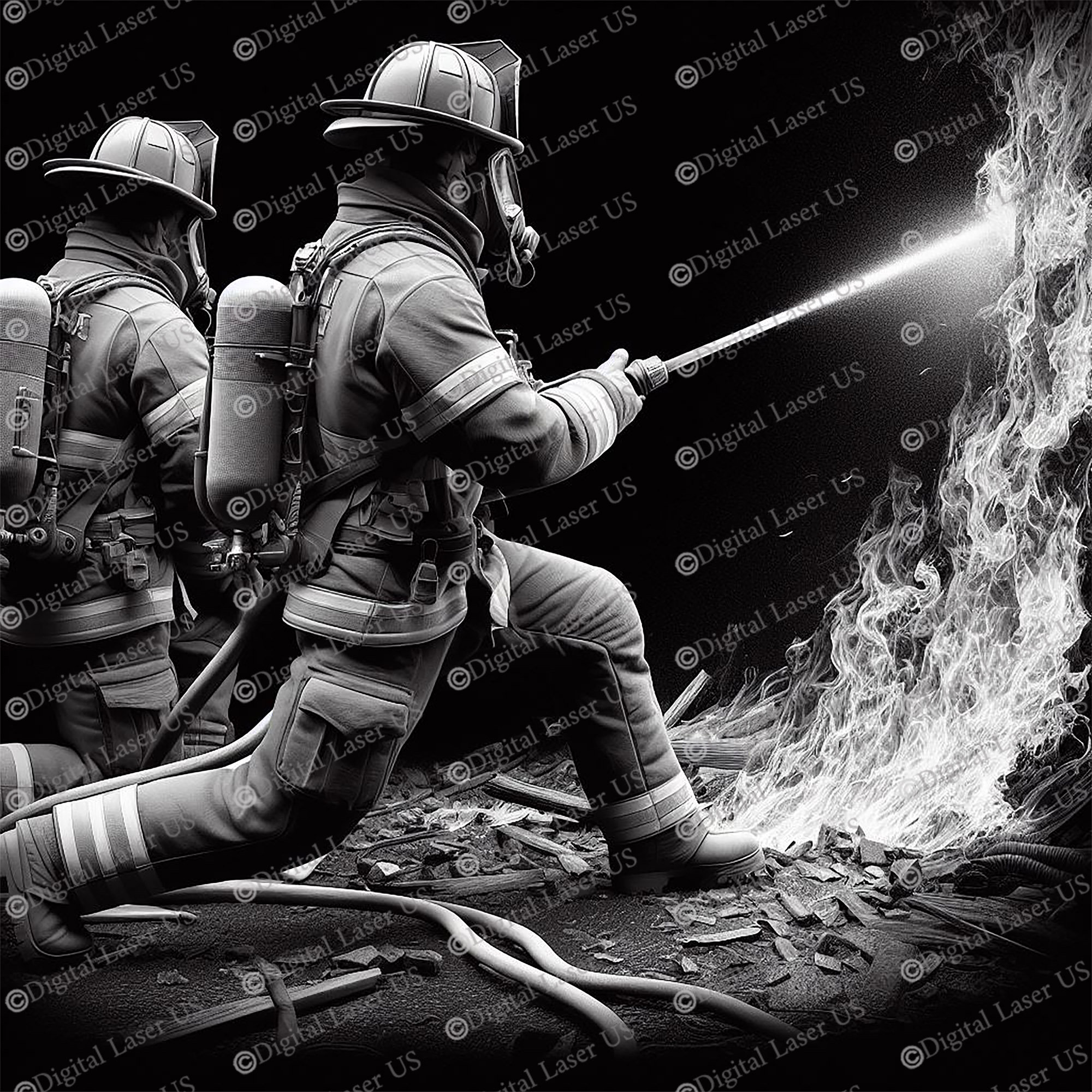 3D Illusion | Laser Burn PNG Digital File | Perfect for Engraving ...