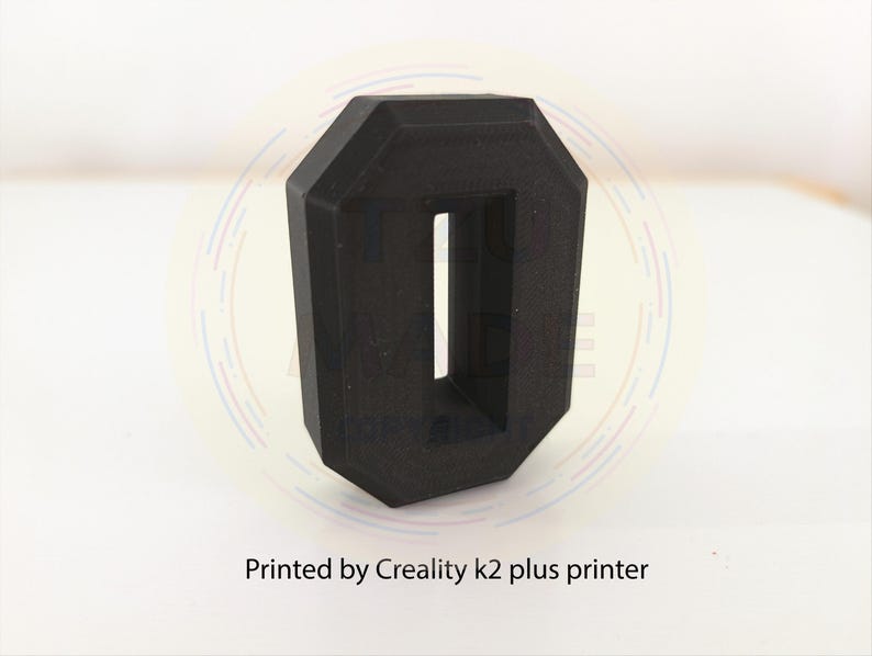3D Rainbow Numbers – OBJ Digital Files for 3D Printing - Etsy
