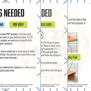 3D Rainbow Numbers Paper Craft: DIY Low Poly Template (PDF & SVG) - Etsy