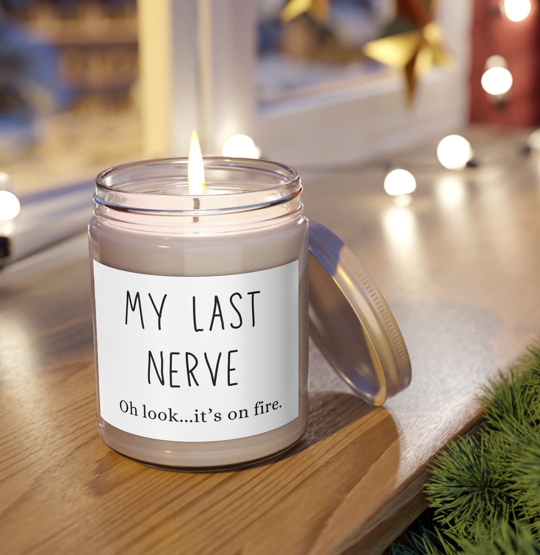 Sarcastic Candle All Natural Soy Candle Candles With Quotes Funny ...
