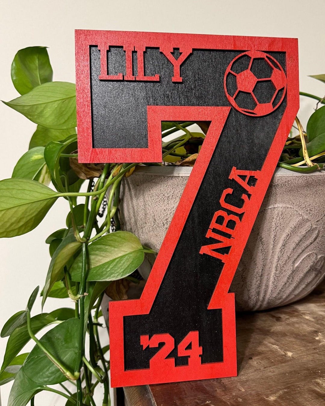 Custom File Senior/athlete Number - Personalized Graduation or Sports ...