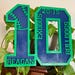 Custom Senior/athlete Number - Personalized Graduation or Sports Jersey ...