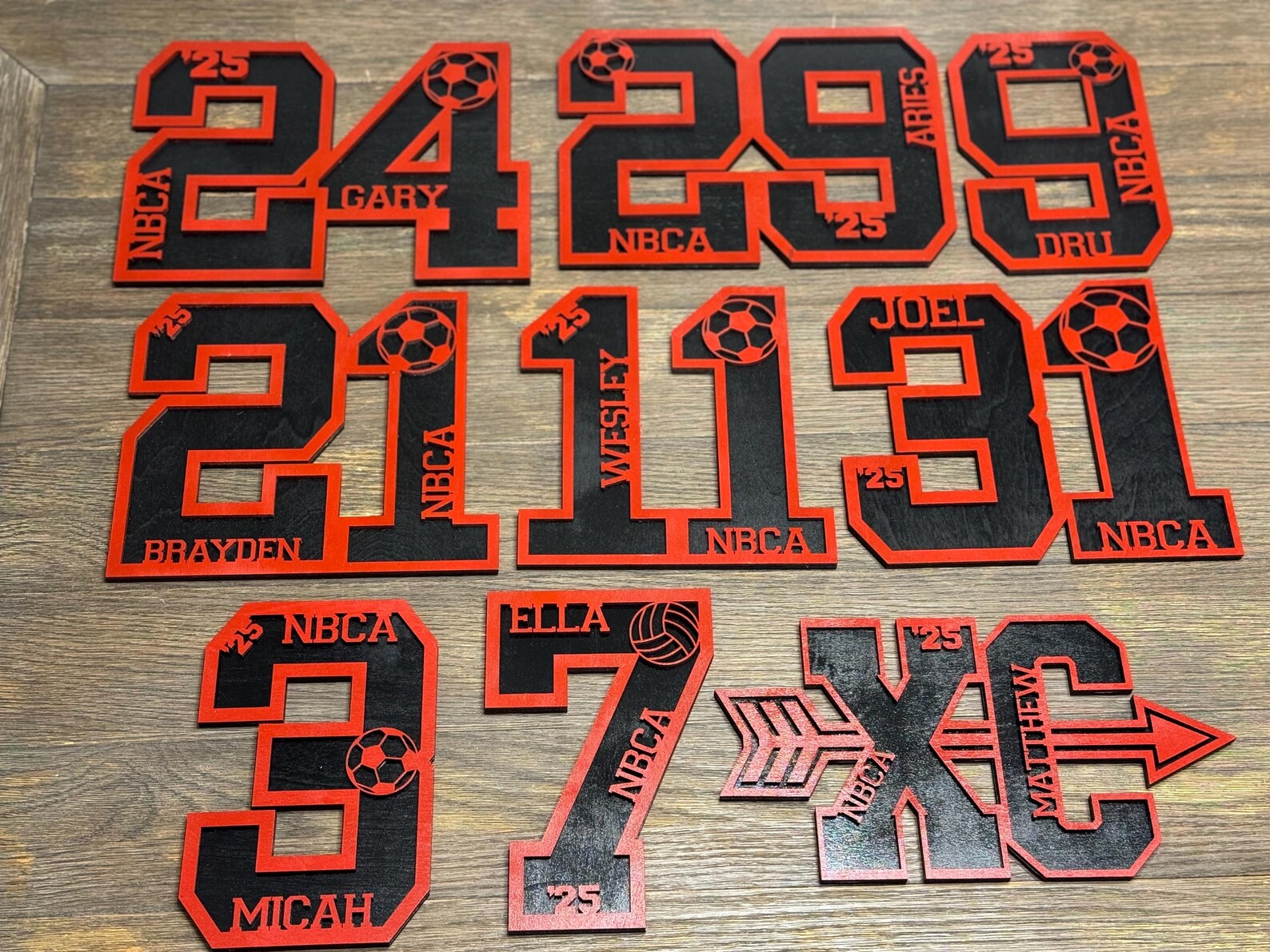 Custom Senior/athlete Number - Personalized Graduation or Sports Jersey ...