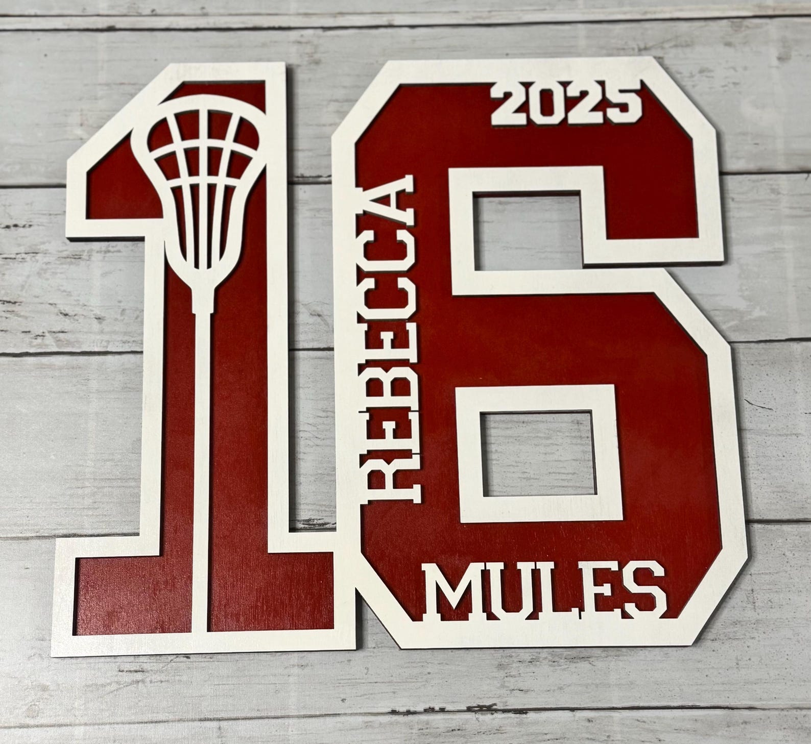 Custom Senior/athlete Number - Personalized Graduation or Sports Jersey ...