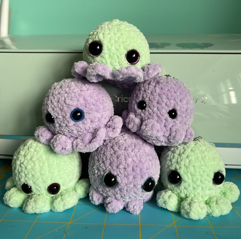 Mini Octopus Crochet Pattern - Etsy