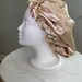 Rose Gold Satin Bonnet Pink Bonnet Silk Bonnet for Hair Sleep Bonnet ...
