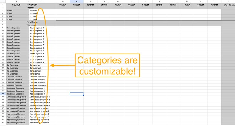 Personal Financial Reporting & Budgeting Tool (monthly Budget Vs. Actual) to Track Earnings and ...