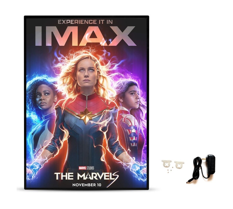 Ultra-thin LED Light Box: Tempered Glass Movie Poster Display - Etsy