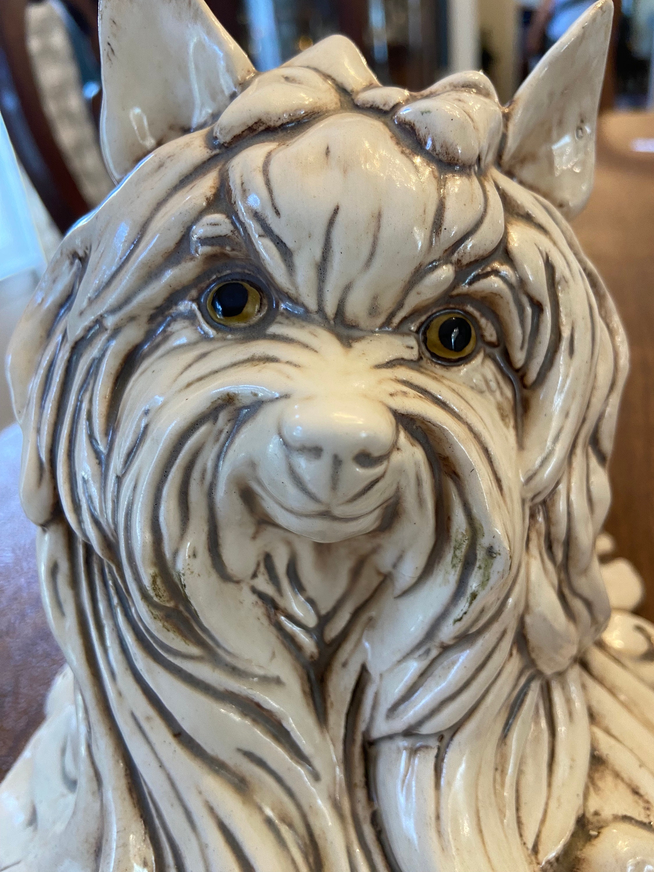 Vintage Kay Finch California Pottery Dog, Signed - Etsy