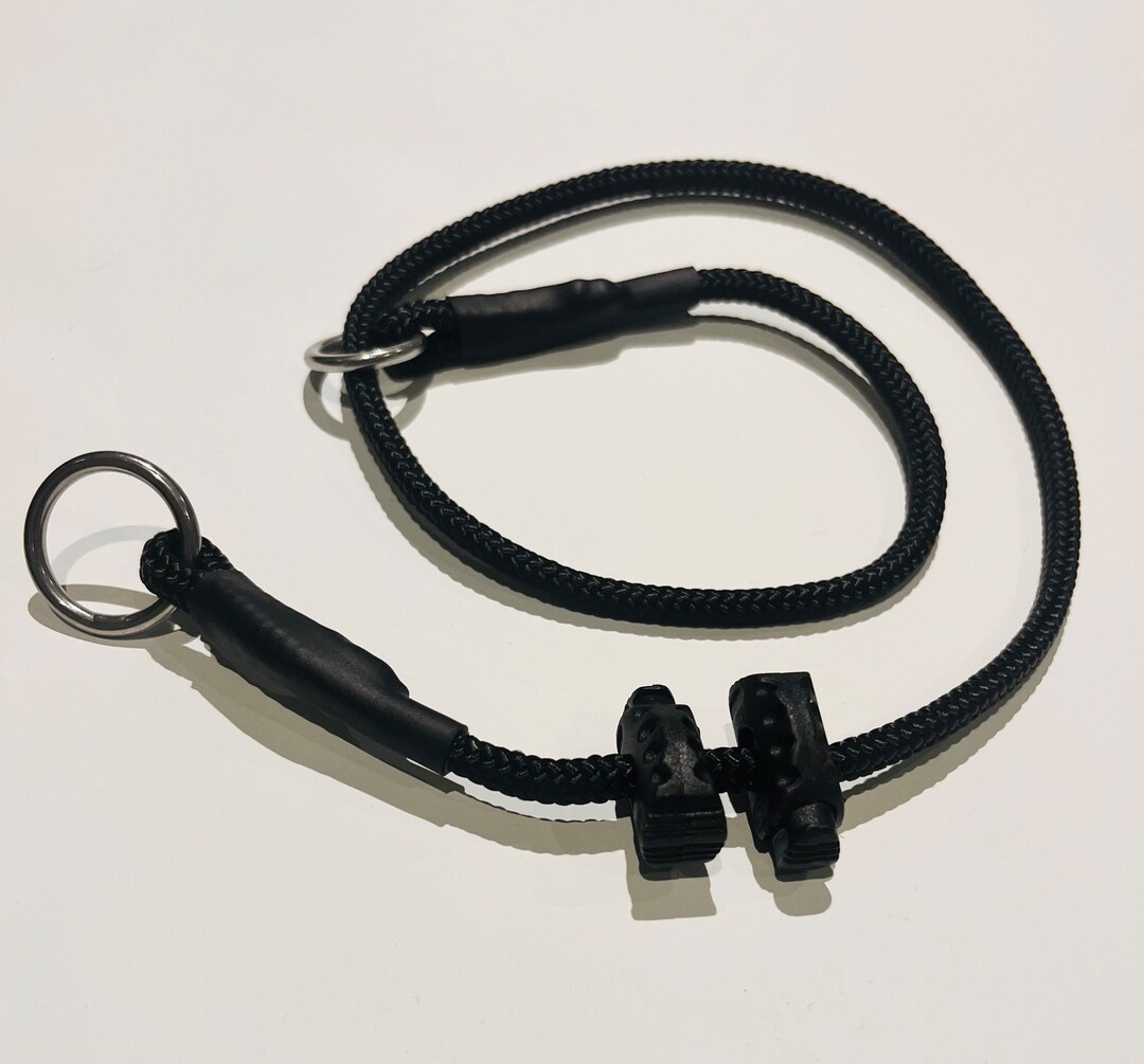 5mm Training Slip Collar, Grit Collar, Two Cord Stoppers Nylon, High ...