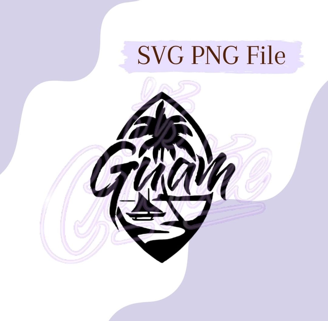 GUAM Seal SVG PNG File for Cricut - Etsy