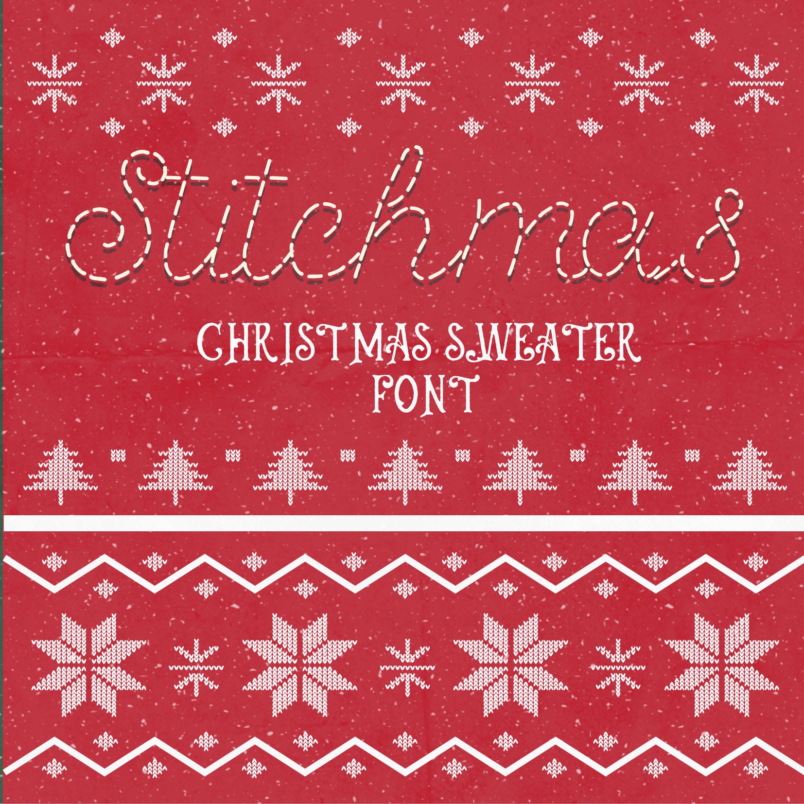 Knitting Font, Vintage Font, Logo Font, Modern Font, Branding Font ...