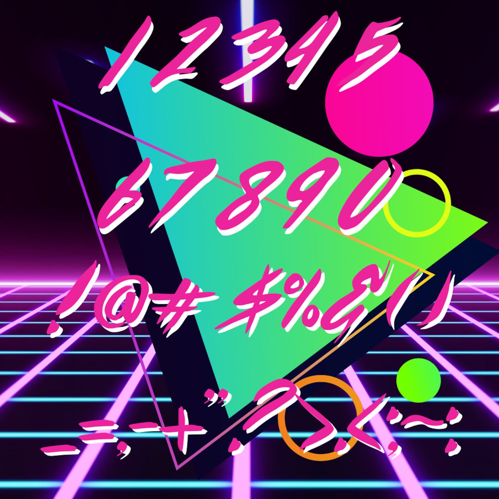 Synthwave, 80s Font, Logo Font, Modern Font, Branding Font, 80s ...