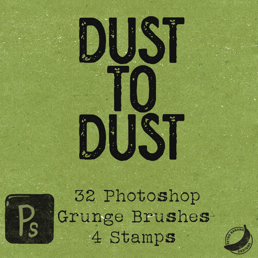 Grain Texture Brushes, Digital Grain Brushes Designers & Illustrators ...