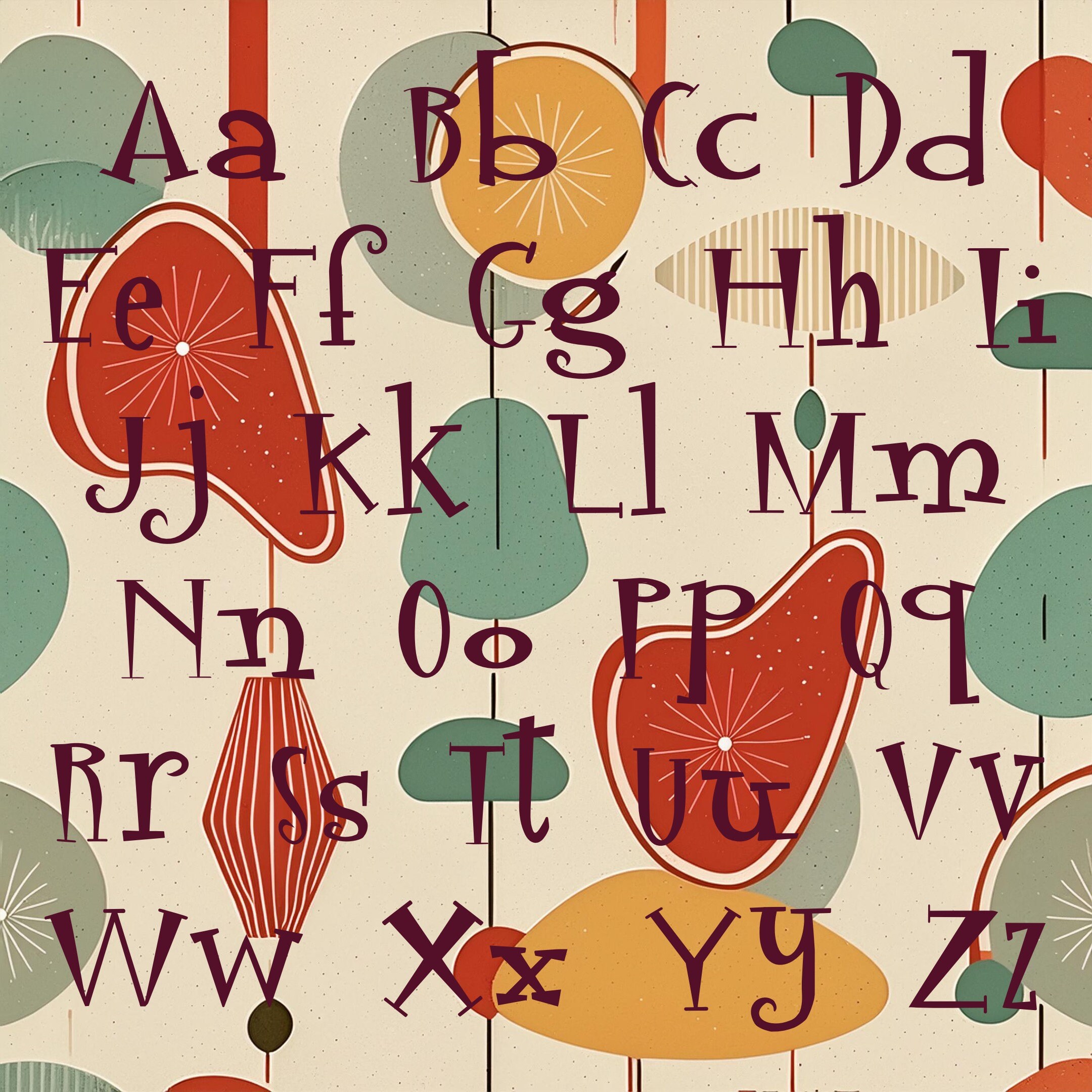 Mid Century Modern, Wedding Font, Logo Font, Modern Font, Branding Font ...