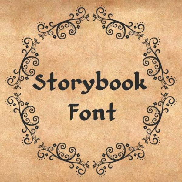 Fairy Tale Font - Etsy