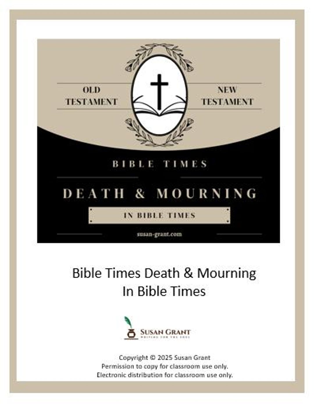 Death and Mourning Practices in Bible Times - Etsy