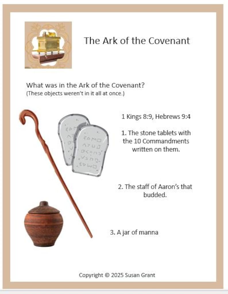 The Ark of the Covenant - Etsy