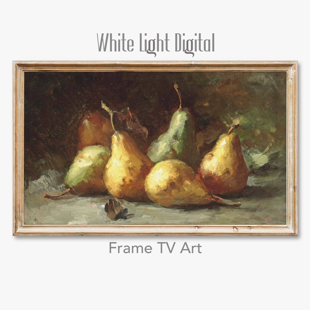 Samsung Frame TV Art, Still Life Painting, Kitchen Wall Art, Vintage ...