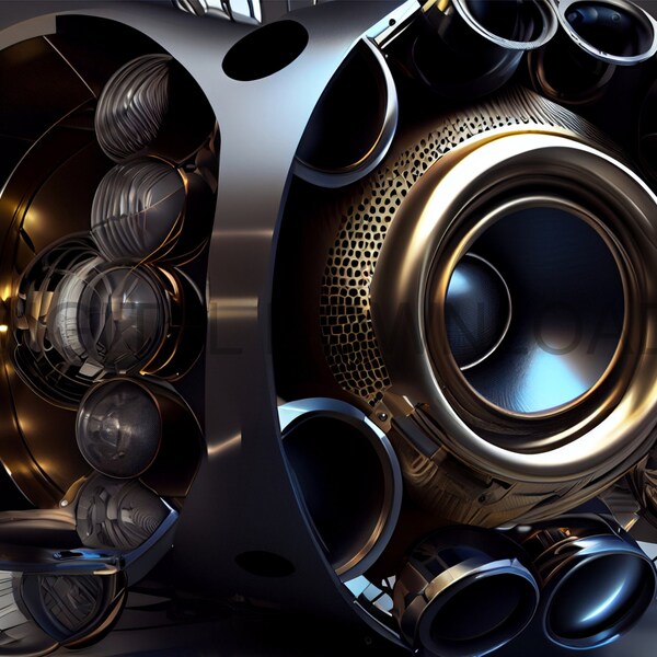 Speaker Wall Art - Etsy