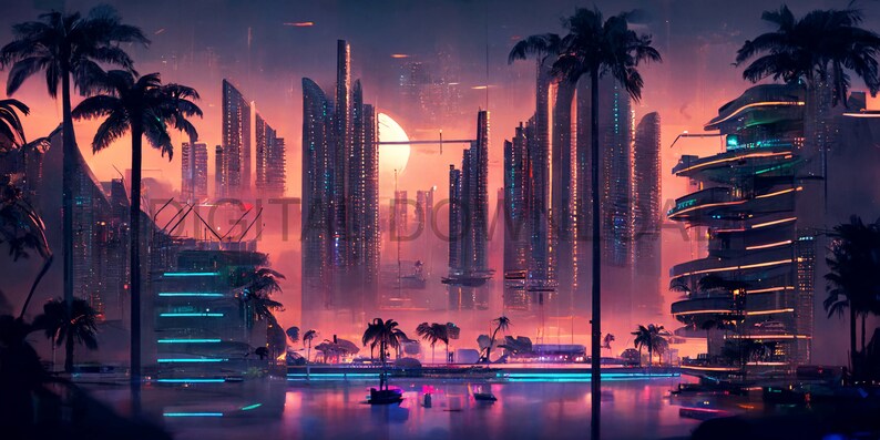 23110085 Future Scape - Etsy