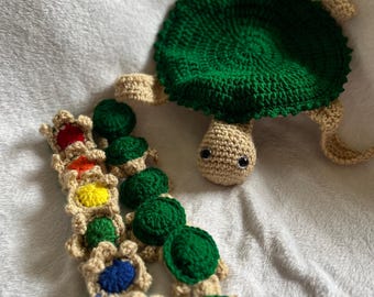 Crochet Turtle Memory Game - Free Shipping!!! - Etsy