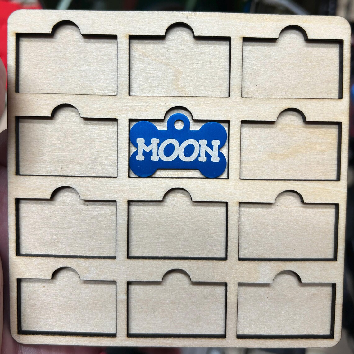 Xtool F1 Dog Tag Jig: DIY Laser Cut Template (digital Files) - Etsy