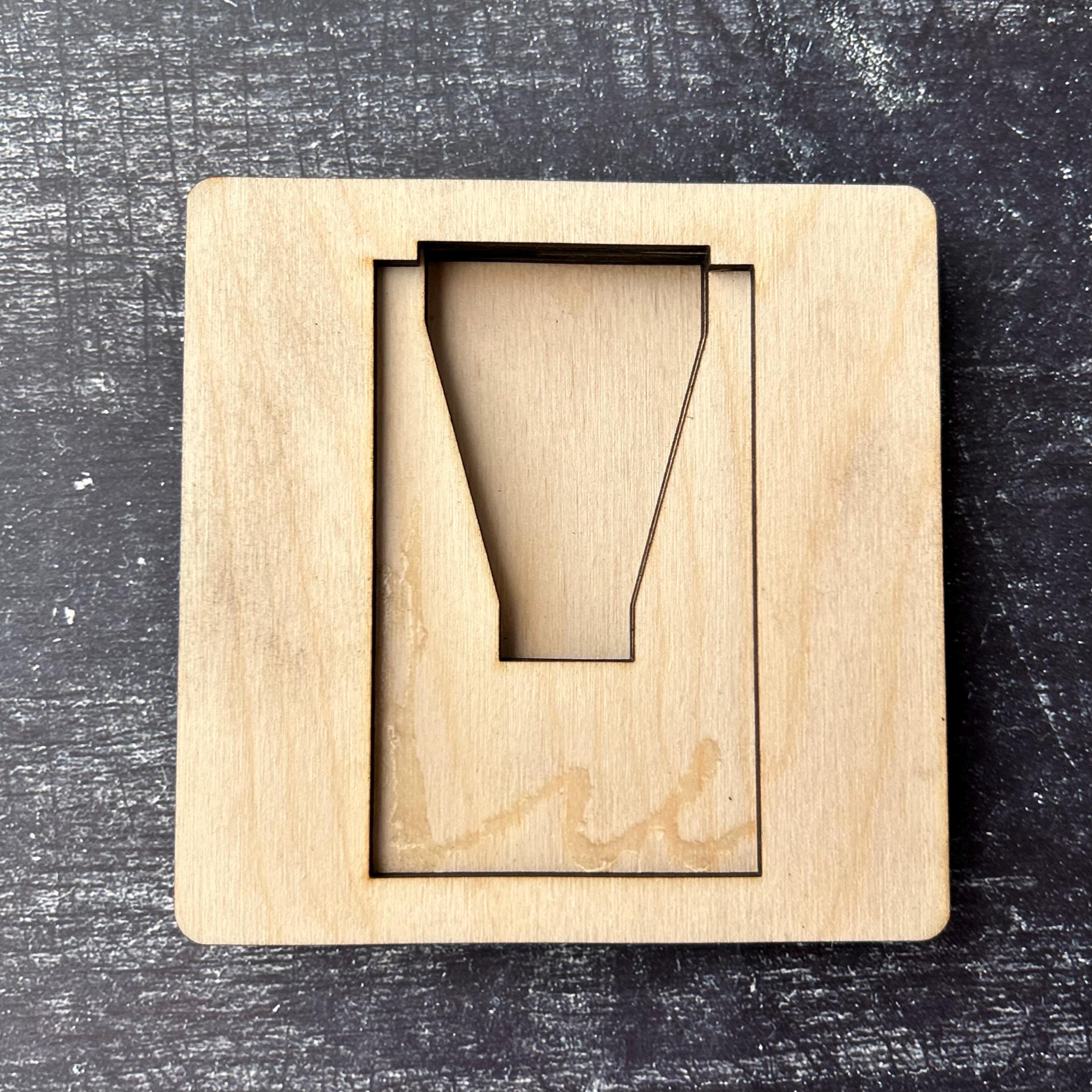 Xtool F1 Metal Wallet Jig: Laser Cut Wood DIY (digital Files) - Etsy