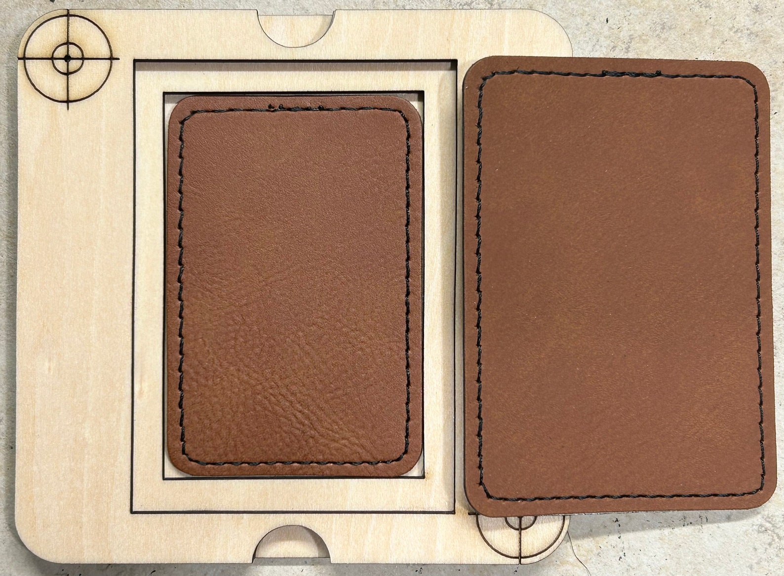 Multi-size Jig Insert for the Xtool F1 Baseplate, Laser Cut From 1/16 ...