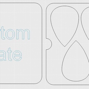 DIY Earring Engraving Jig for the Xtool F1, Laser Cut From 1/8 Inch ...