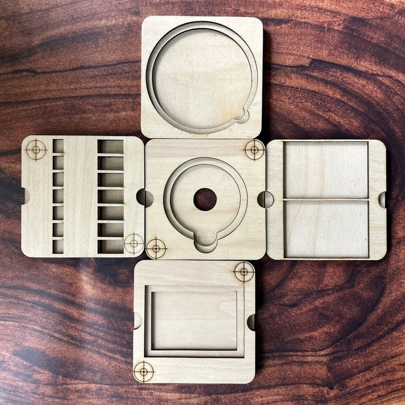 Xtool F1 Baseplate Jig Bundle: Coaster, Bottle Opener, Patch Templates ...
