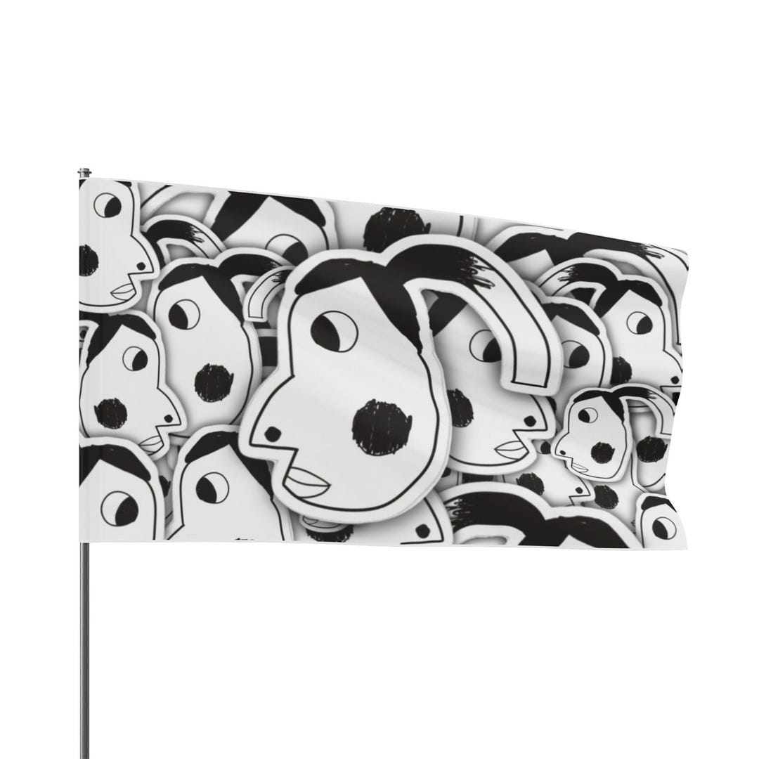 Hyperpigmentation Flag Tapestry Funny Meme Tiktok Flag ...