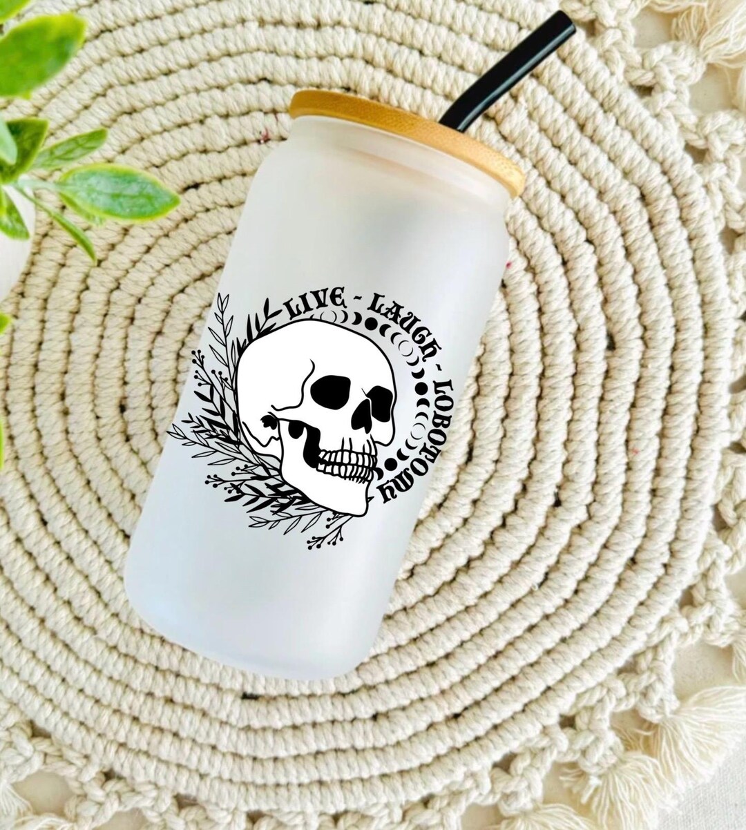 Goth Cup Live Laugh Lobotomy Cup Gift - Etsy