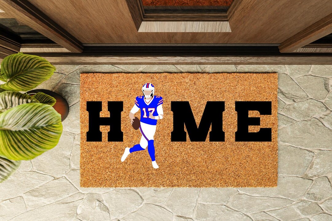 Buffalo Bills Doormat, NFL, Housewarming Gift, Christmas Gift, Bills ...