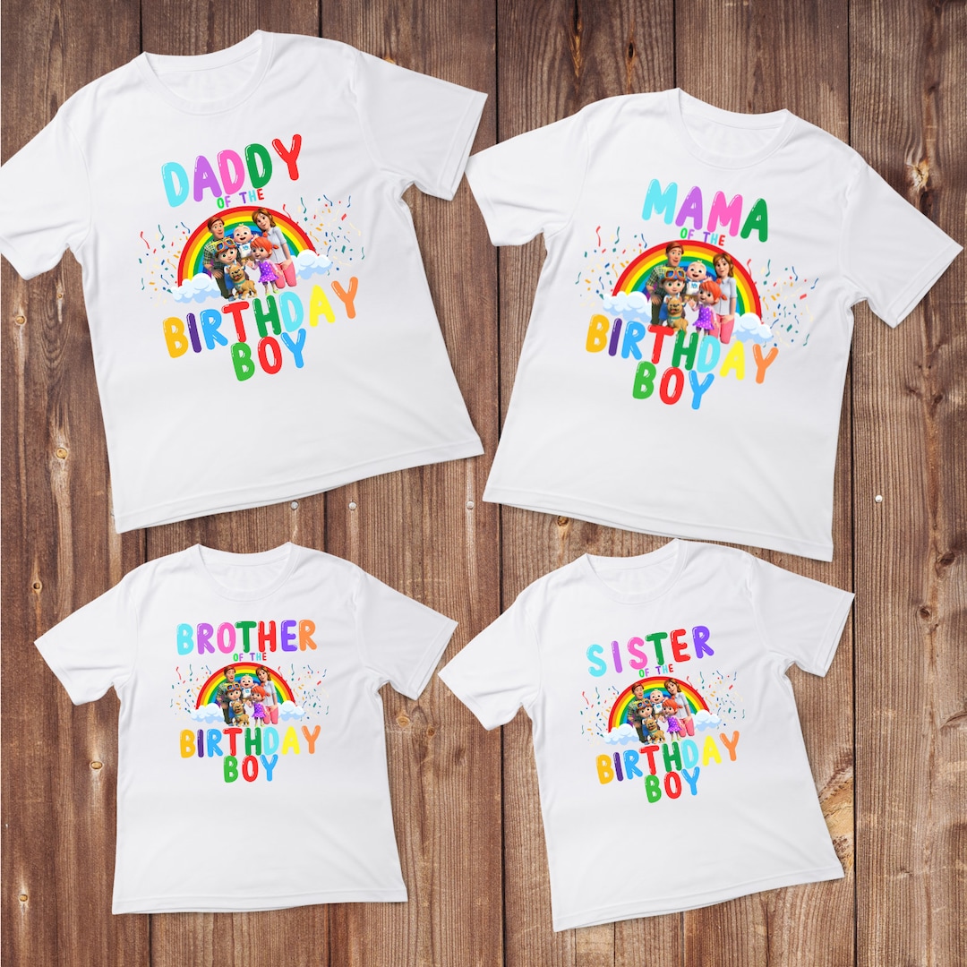 Birthday Boys Shirts Custom Family Birthday T-shirt Watermelon Matching ...