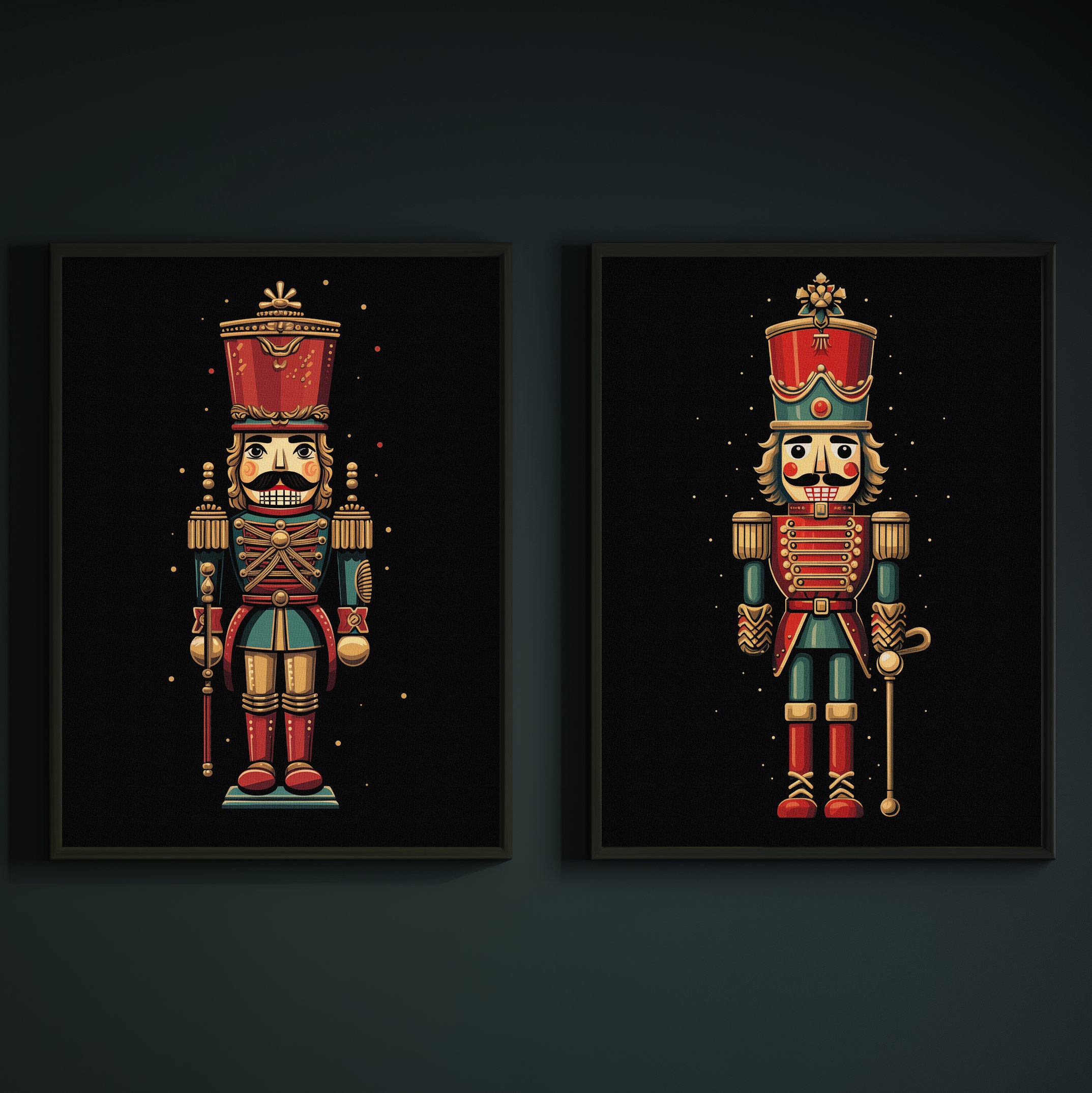 Nutcracker Printable Nutcracker Christmas Print Christmas - Etsy