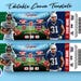 Editable Football Game Ticket Template, Sports Event Ticket, DIY Match ...
