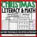 Christmas Literacy & Math Packet for Upper Elementary - Etsy