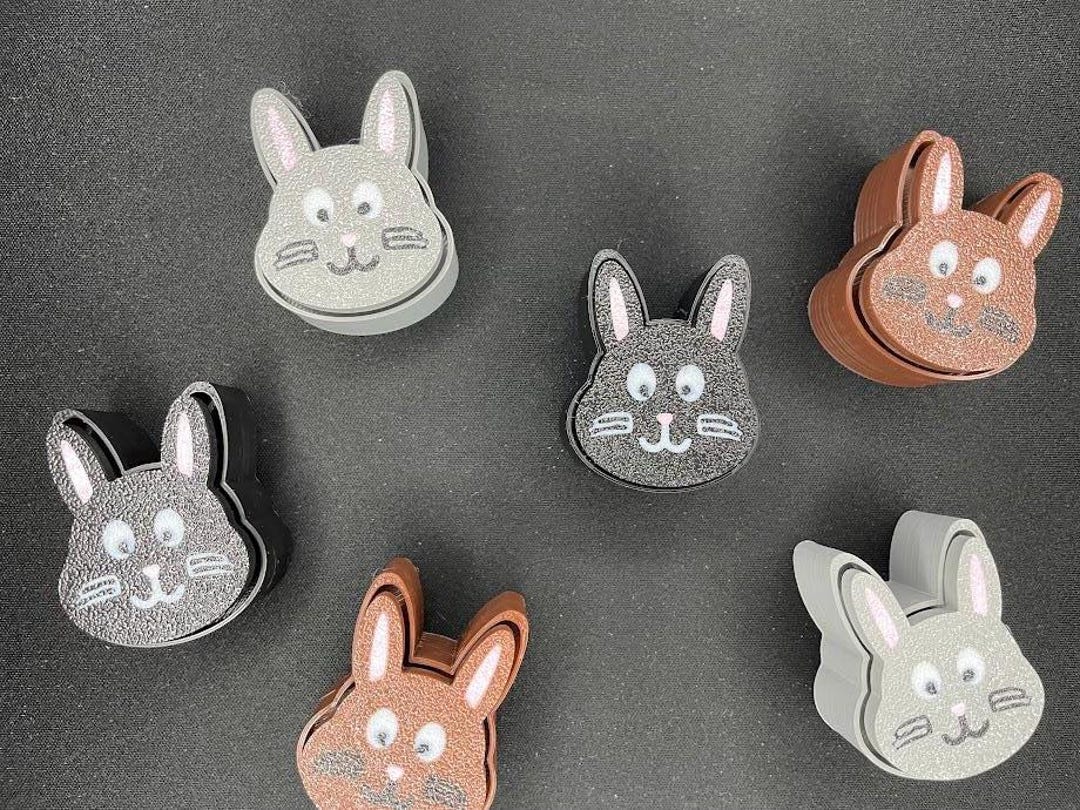 Bunny Fidget Clicker - Stress Relief & Sensory Stimulation Toy - Etsy