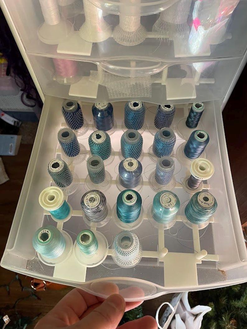 Thread Spool Drawer Inserts - Etsy